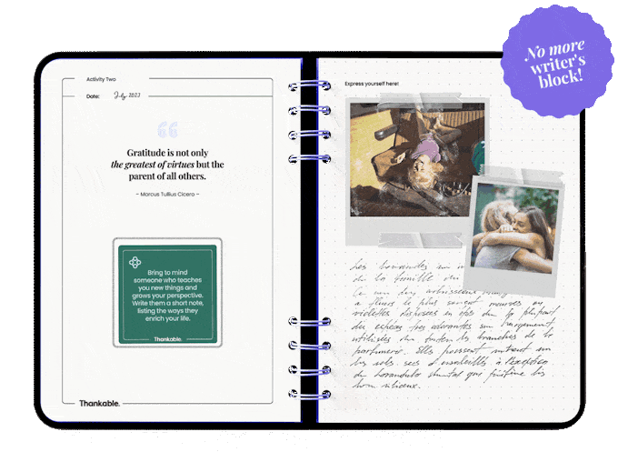 Thankable Gratitude Journal | Thrive With Gratitude - Official Site