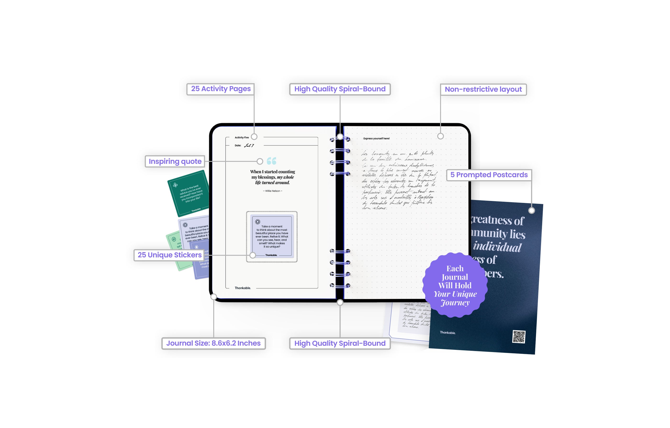 Thankable Gratitude Journal | Thrive With Gratitude - Official Site